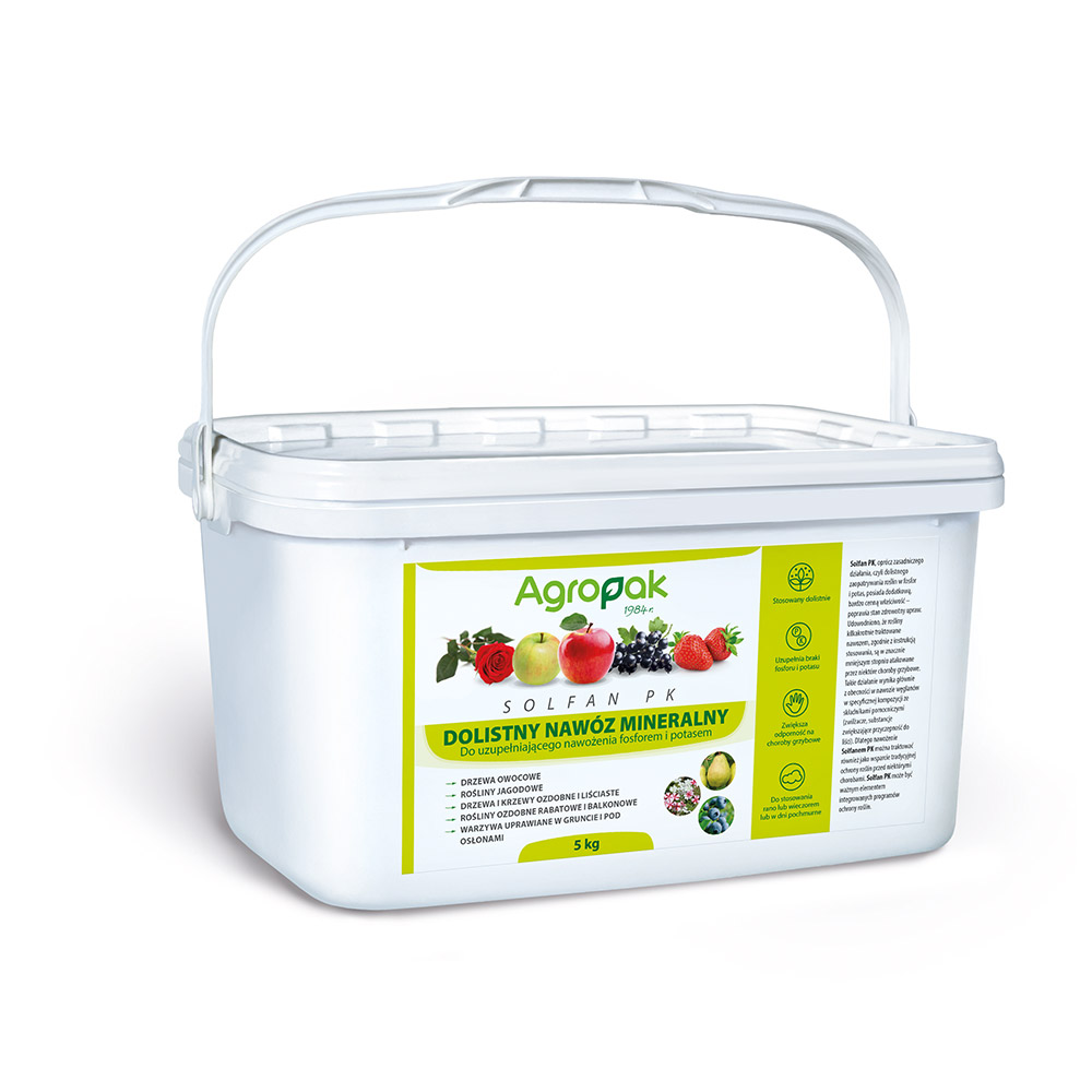 Solfan® PK Agropak [5 KG] - Nawóz dolistny do warzyw i drzew owocowych