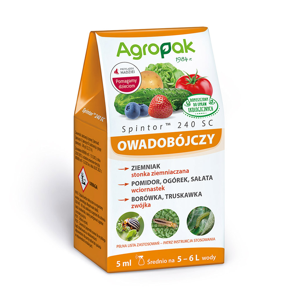 Spintor 240 SC [5 ML] - Agropak. Z miłości do roślin.