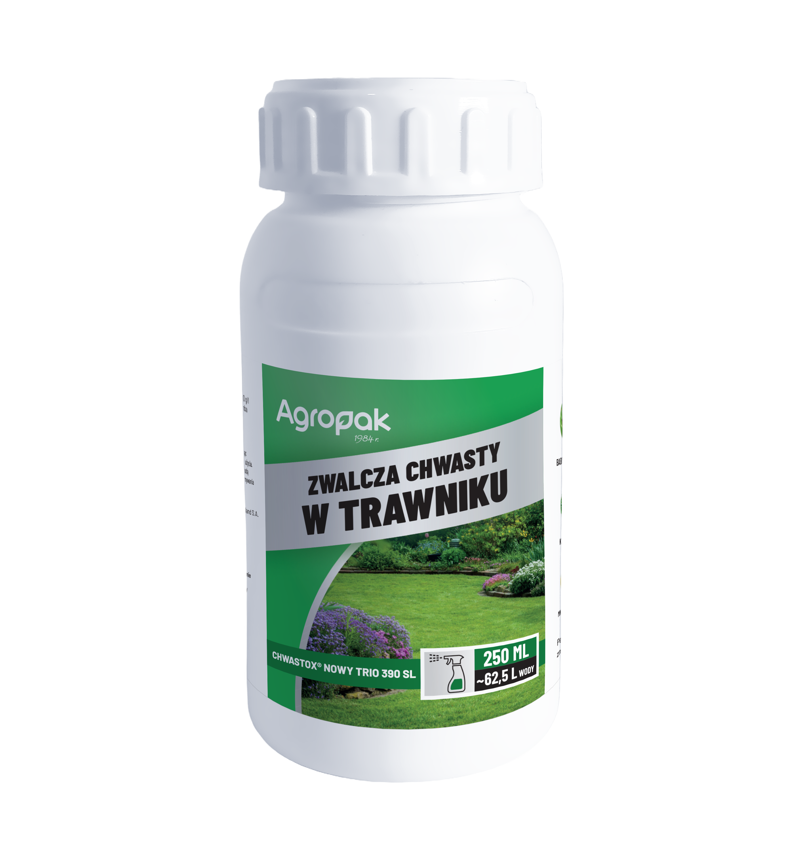 Chwastox Nowy Trio 390 SL Agropak [250 ml] - Oprysk na chwasty w trawie